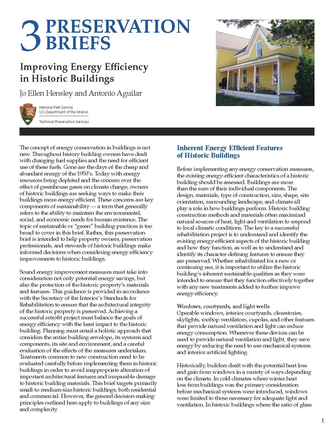 Sustainable Guidelines and Publications