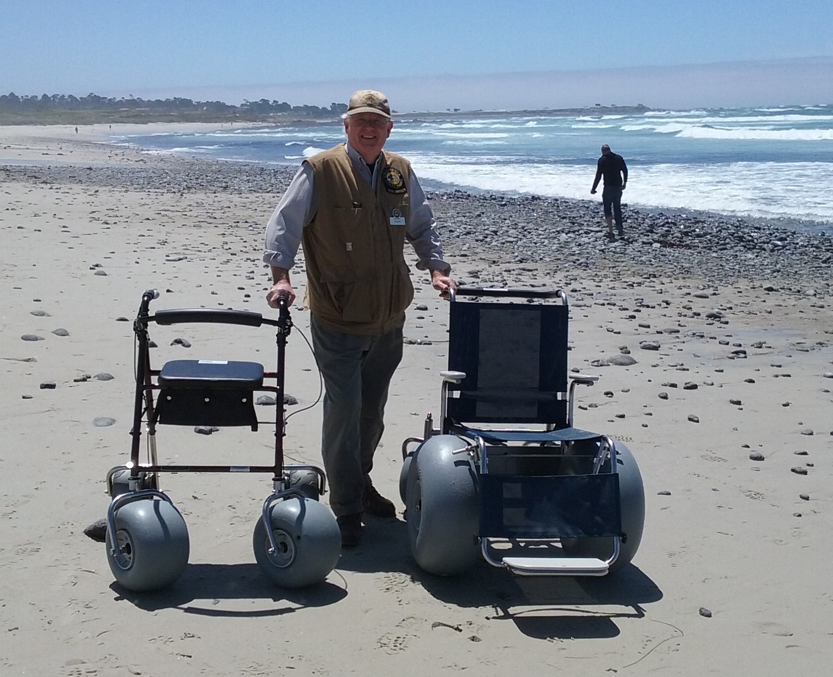 Beach Wheelchair and Walker